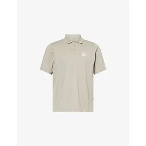 MANORS The Course Stretch-jersey Polo Top - Dune