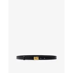 Soeur Ninon Mini Leather Belt - Noir