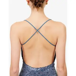 GRACEJACOB Woven Maxi Dress