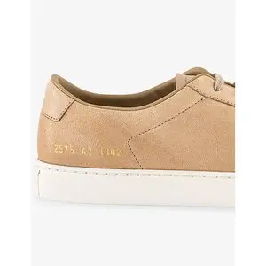 COMMON PROJECTS Achilles Premium Suede Trainers - Tan Leather