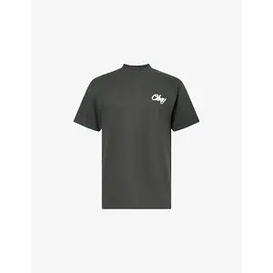 Obey Airbrushed Rose Graphic Cotton-jersey T-shirt