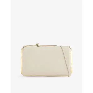 Marc Jacobs Snapshot Leather Shoulder Bag - Cloud White