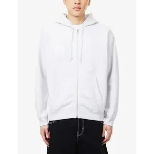 Obey Collegiate Zip Cotton-jersey Hoody