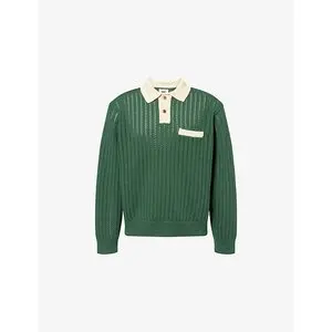 Obey Jasper Cotton-blend Polo Knitted Sweater