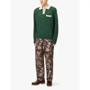 Obey Jasper Cotton-blend Polo Knitted Sweater