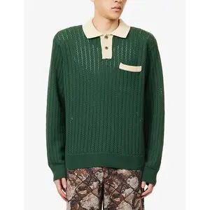 Obey Jasper Cotton-blend Polo Knitted Sweater
