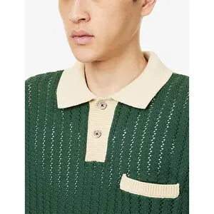 Obey Jasper Cotton-blend Polo Knitted Sweater