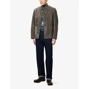 Dunhill Suede Driving Jacket