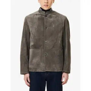 Dunhill Suede Driving Jacket