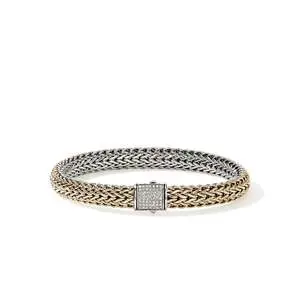 John Hardy Icon Chain Bracelet, Reversible, 7.5mm - Sterling Silver