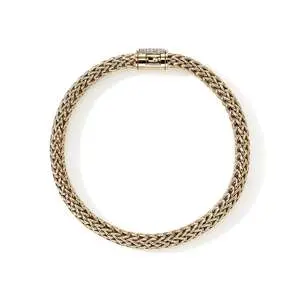 John Hardy Icon Chain Bracelet With Diamond Clasp