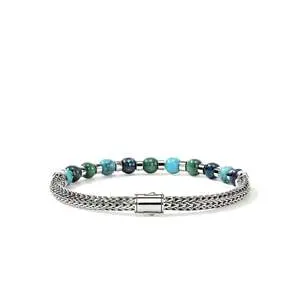 John Hardy Beaded Chain Bracelet - Sterling Silver