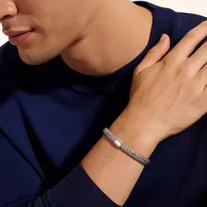 John Hardy Icon Chain Reversible Bracelet - Sterling Silver