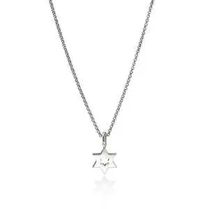 John Hardy Jh Essential Star Of David Diamond Necklace