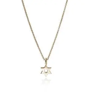 John Hardy Jh Essential Star Of David Diamond Necklace