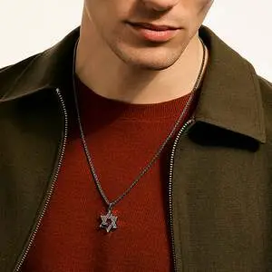 John Hardy Icon Star Of David Pendant Necklace