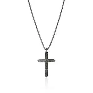 John Hardy Icon Cross Pendant Necklace - Silver