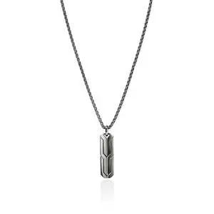 John Hardy Icon Tag Pendant Necklace - Silver