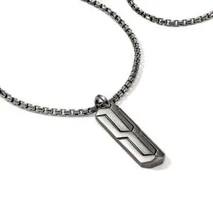 John Hardy Icon Tag Pendant Necklace