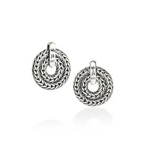 John Hardy Icon Link 22mm Earrings - Sterling Silver