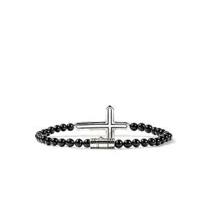John Hardy Icon Cross Bracelet With Black Onyx