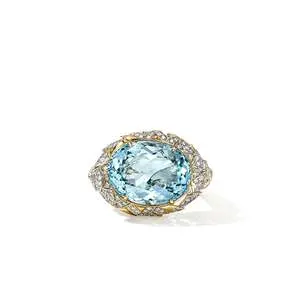 John Hardy Artisan Series Naga Cocktail Ring - Multicolor