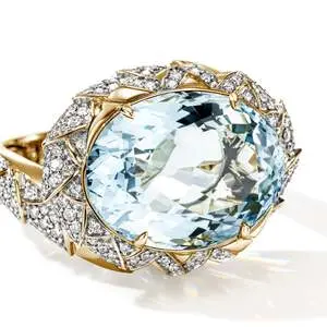 John Hardy Artisan Series Naga Cocktail Ring