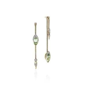 John Hardy Artisan Series Naga Drop Earrings - Multicolor