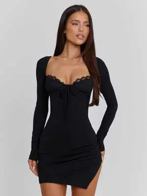 OUTCAST Dionne Long Sleeve Mini Dress