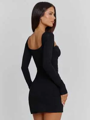 OUTCAST Dionne Long Sleeve Mini Dress