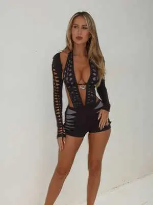 OUTCAST Coulter Two-toned Playsuit
