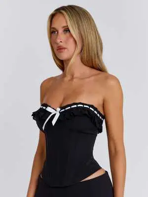 OUTCAST Saphia Top - Black