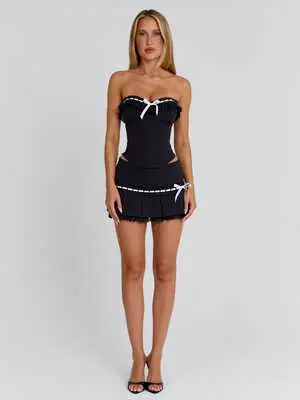 OUTCAST Saphia Top - Black