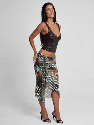OUTCAST Roei Midi Skirt