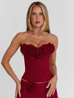 OUTCAST Evelane Strapless Corset Top