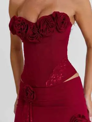 OUTCAST Evelane Strapless Corset Top