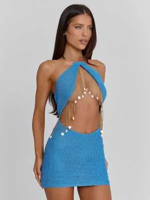 Open Back Cut Out Mini Dresses