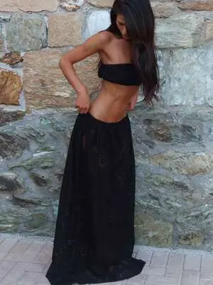 OUTCAST Soren Bandeau Top - Black