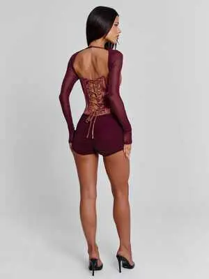 OUTCAST Astrae Printed Playsuit