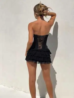 OUTCAST Lucie Mini Dress - Black