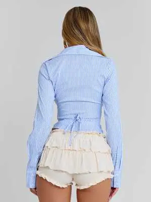 OUTCAST Alyissia Striped Top
