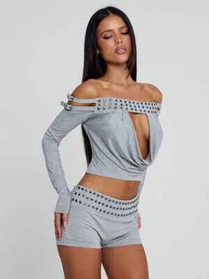 OUTCAST Zayana Off-shoulder Top