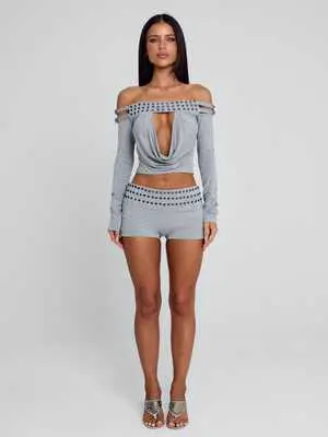 OUTCAST Zayana Off-shoulder Top