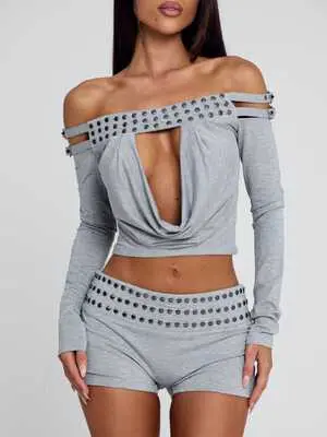 OUTCAST Zayana Off-shoulder Top