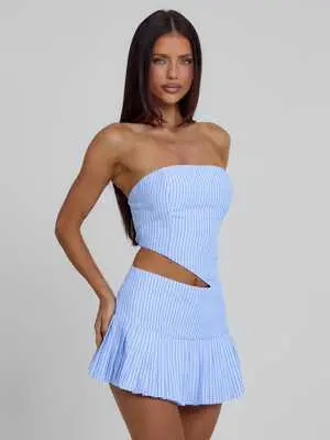 OUTCAST Elija Mini Stripe Dress