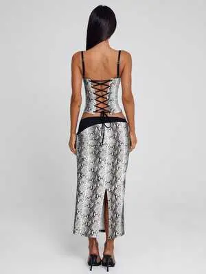 OUTCAST Ravelle Midi Skirt