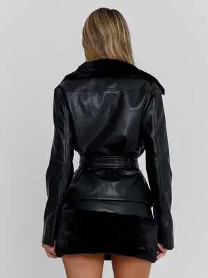 OUTCAST Mirena Faux Fur Jacket