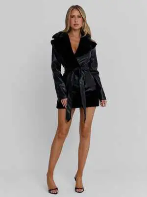 OUTCAST Mirena Faux Fur Jacket