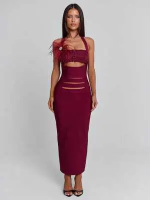 OUTCAST Lunabelle Midi Dress