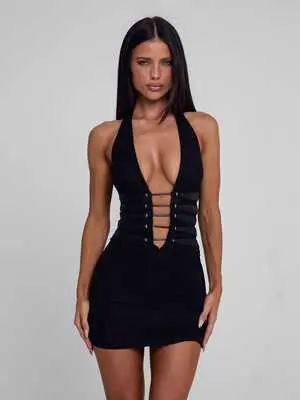 OUTCAST Sawyer Mini Dress - Black